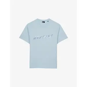 The Kooples Slogan-print Regular-fit Cotton T-shirt