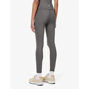 ADANOLA Ultimate Wrap-over Workout Leggings - Dark Grey