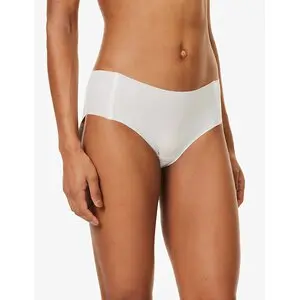 SLOGGI Zero Feel 2.0 Stretch-jersey Hipster Briefs - Silk White
