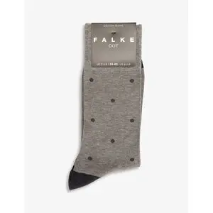 Falke Dot-print Cotton-blend Socks