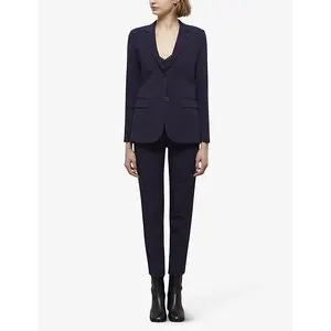 The Kooples Slim-fit Single-breasted Stretch-woven Blazer - Nav03