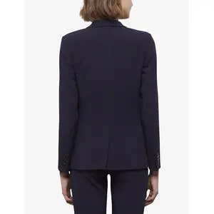 The Kooples Slim-fit Single-breasted Stretch-woven Blazer - Nav03