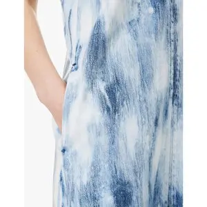 Rag & Bone Tie-dye Denim Mini Dress