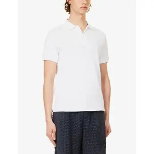 Vilebrequin Palatin Logo-embroidered Cotton Polo Shirt - Blanc