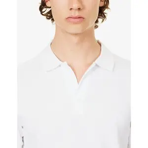 Vilebrequin Palatin Logo-embroidered Cotton Polo Shirt - Blanc