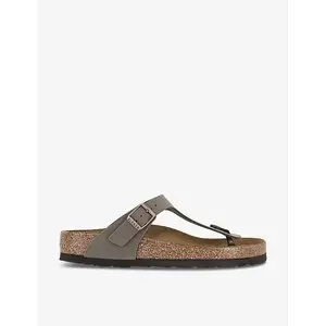 BIRKENSTOCK Suede Thong Sandals