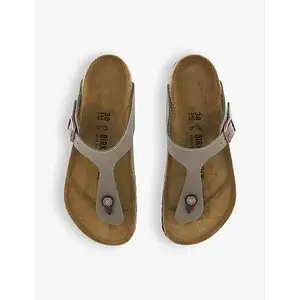 BIRKENSTOCK Suede Thong Sandals