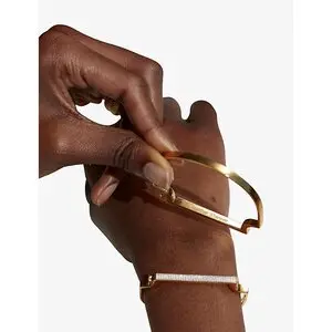 Monica Vinader Signature Vermeil Bracelet - Yellow Gold