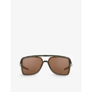 Oakley Oo9147 Castel Square-frame Sunglasses