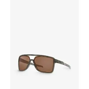 Oakley Oo9147 Castel Square-frame Sunglasses