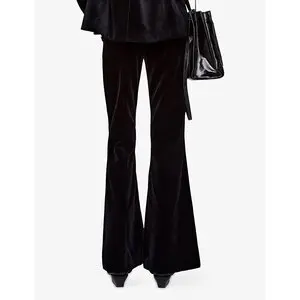Zadig&Voltaire Flared-leg Cotton- Trousers - Black