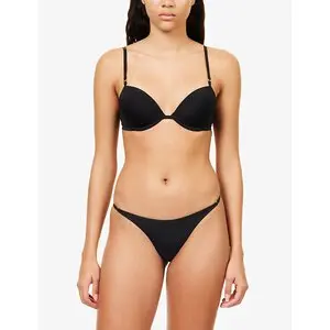 Calvin Klein Demi Sculpted Nylon-blend Bra