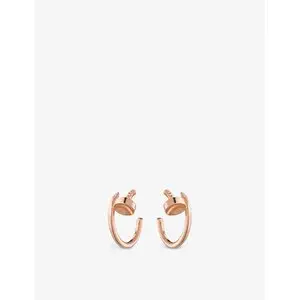 CARTIER 18ct Rose Gold Juste Un Clou Earrings - One-color
