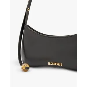 Jacquemus Le Bisou Perle Leather Shoulder Bag