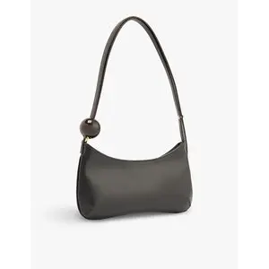 Jacquemus Le Bisou Perle Leather Shoulder Bag
