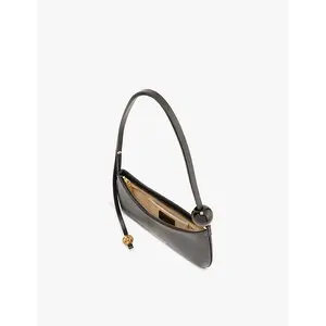 Jacquemus Le Bisou Perle Leather Shoulder Bag
