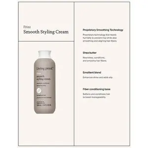 Living Proof No Frizz Smooth Styling Cream 236ml