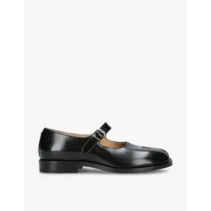 MAISON MARGIELA Tabi Split-toe Leather Mary-janes