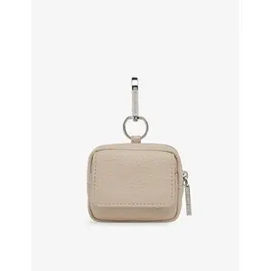 Whistles Bibi Leather Keyring - Brown