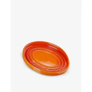 LE CREUSET Oval Stoneware Spoon Rest - Volcanic