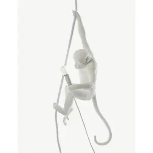 SELETTI Swinging Monkey Resin Lamp 27cm