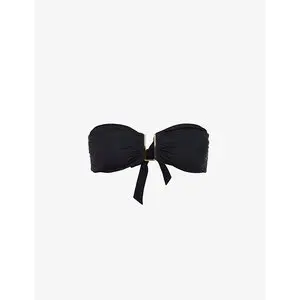 Melissa Odabash Barcelona Bandeau Bikini Top - Black