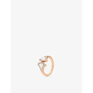 BVLGARI Diva's Dream Rose-gold Diamond Ring - Rose Gold