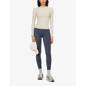 ADANOLA Ultimate Wrap-over Workout Leggings - Midnight Blue