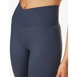 ADANOLA Ultimate Wrap-over Workout Leggings - Midnight Blue