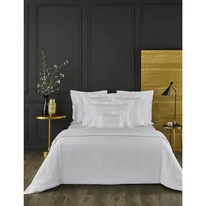 YVES DELORME Triomphe Cotton Duvet Cover - Blanc