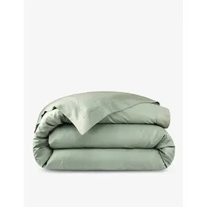 YVES DELORME Triomphe Cotton Sateen Duvet Cover - Veronese