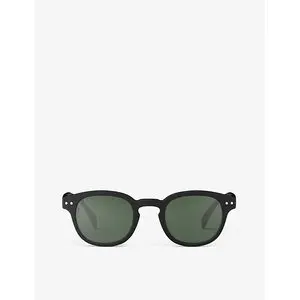 IZIPIZI C Square-framed Polarised Sunglasses - Black