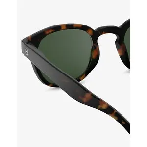 IZIPIZI C Square-framed Polarised Sunglasses - Tortoise