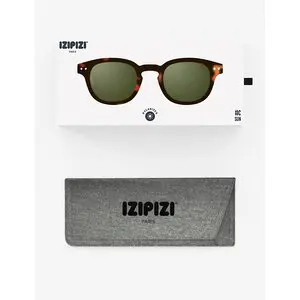 IZIPIZI C Square-framed Polarised Sunglasses - Tortoise