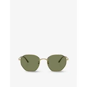 Giorgio Armani Ar6150 Metal Sunglasses - Gold