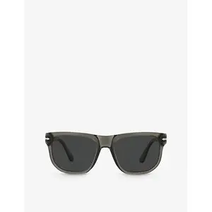 Persol Pillow Frame Sunglasses - Grey
