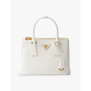 Prada Prada Galleria Saffiano Leather Tote Bag White