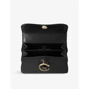 Cartier Panthère De Mini Leather Cross-body Bag - Black