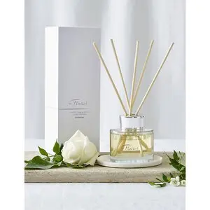 THE WHITE COMPANY Flowers Glass Diffuser 150ml - None/clear