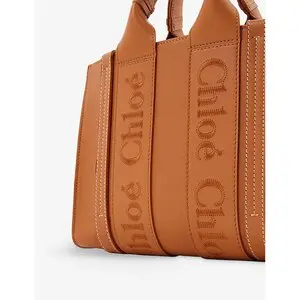 Chloé Woody Leather Tote Bag