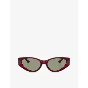 Versace Ve4454 Cat-eye Sunglasses - Red