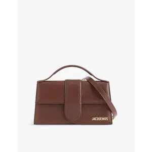 Jacquemus Le Grand Bambino Leather Top-handle Bag - Brown
