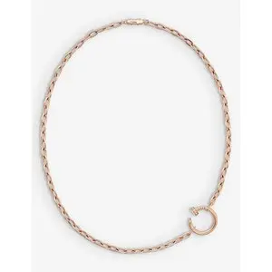 Cartier 18ct And Diamond Juste Un Clou Necklace - Rose Gold