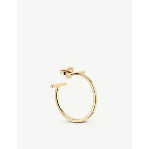 Tiffany & Co. T Wire Hoop Earrings