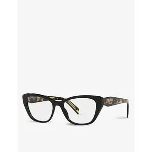 Prada Pr 19wv Cat Eye-frame Acetate Optical Glasses