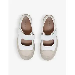 Marni Chunky-sole Leather Mary Jane Trainers