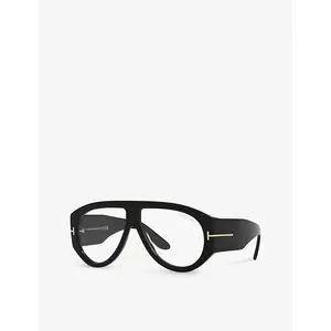 TOM FORD Ft5958-b Pilot-frame Acetate Glasses