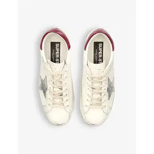 GOLDEN GOOSE Superstar Exclusive 3 Leather Low-top Trainers - White/comb