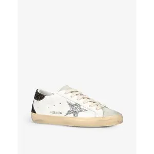 GOLDEN GOOSE Superstar Star-applique Low-top Leather Trainers - White/oth