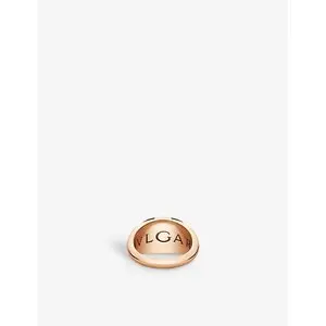 BVLGARI Cabochon 18ct Rose-gold Ring - Rose Gold
